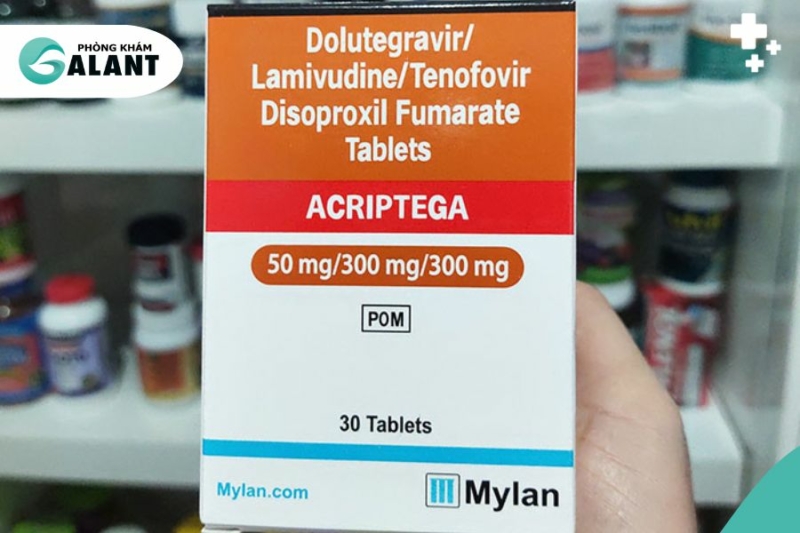 ACRIPTEGA TLD - ARV ĐIỀU TRỊ HIV - 30 Viên