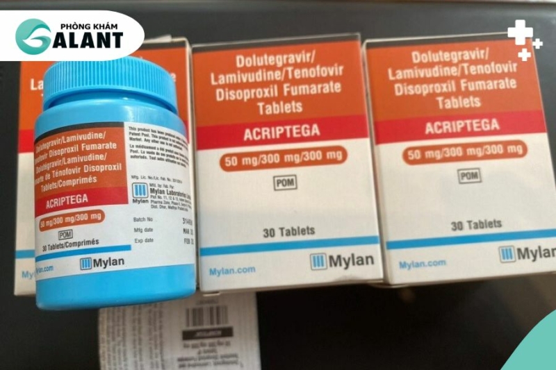 ACRIPTEGA - THUỐC ĐIỀU TRỊ HIV (PEP)